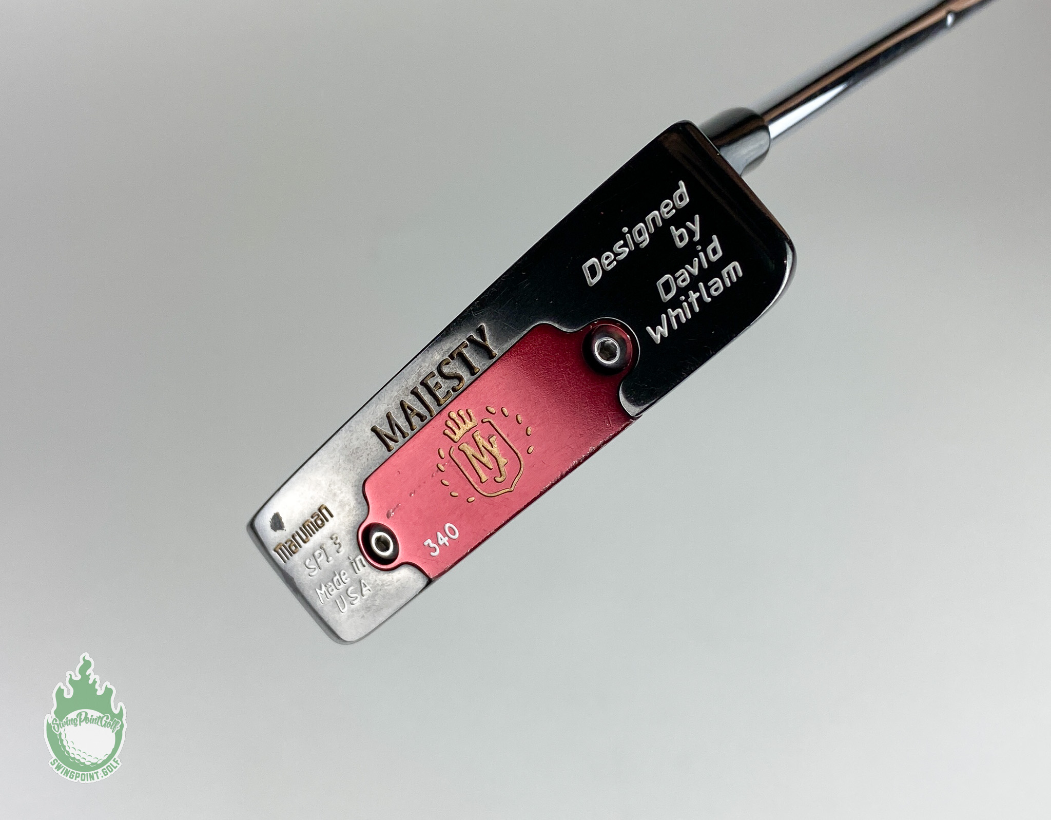 Used RH Maruman Majesty SPI 3 By David Whitlam Putter 33” Steel Golf ...