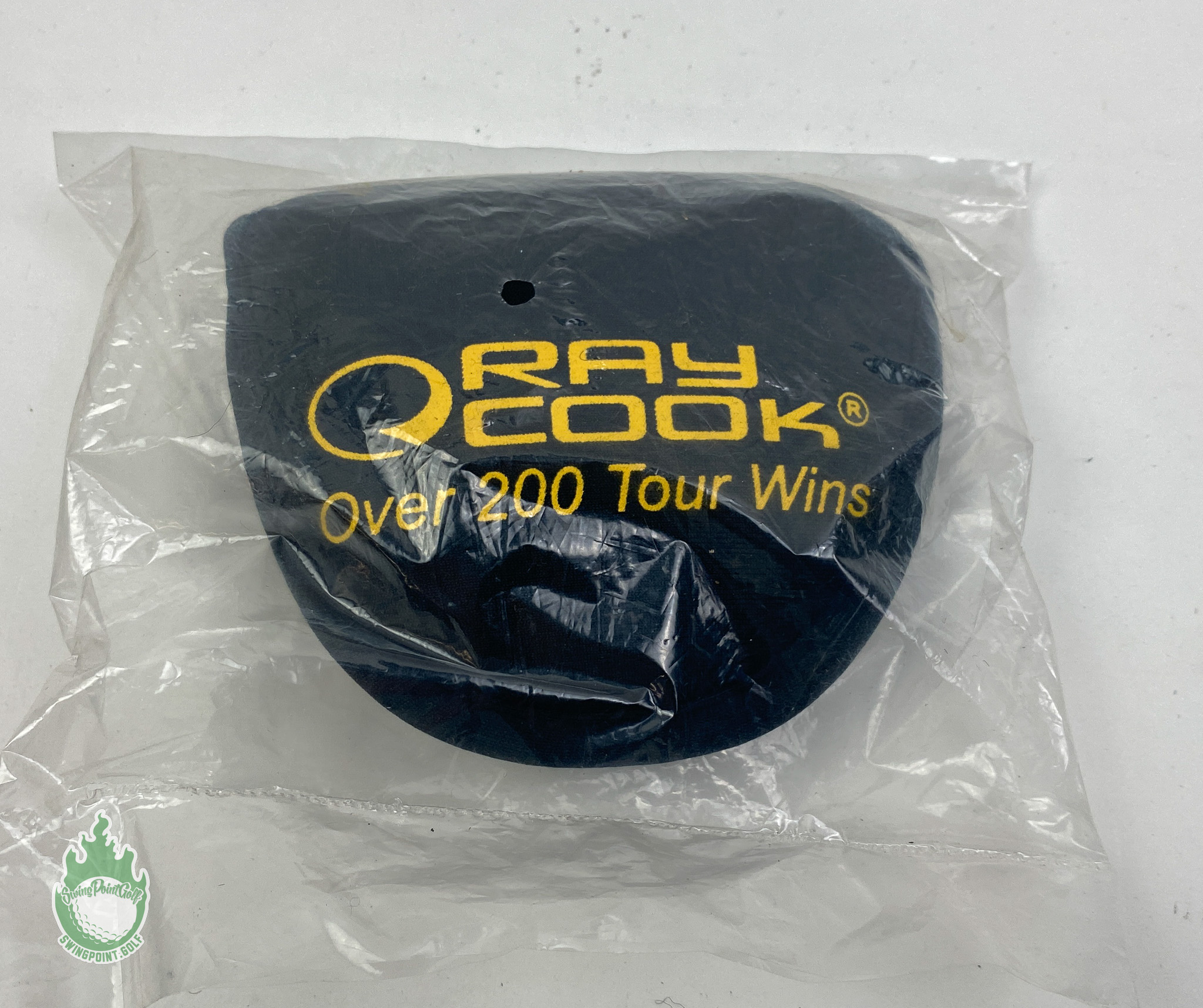 New Ray Cook Foam Mallet Putter Head Cover Yellow & Black "Over 200 ...