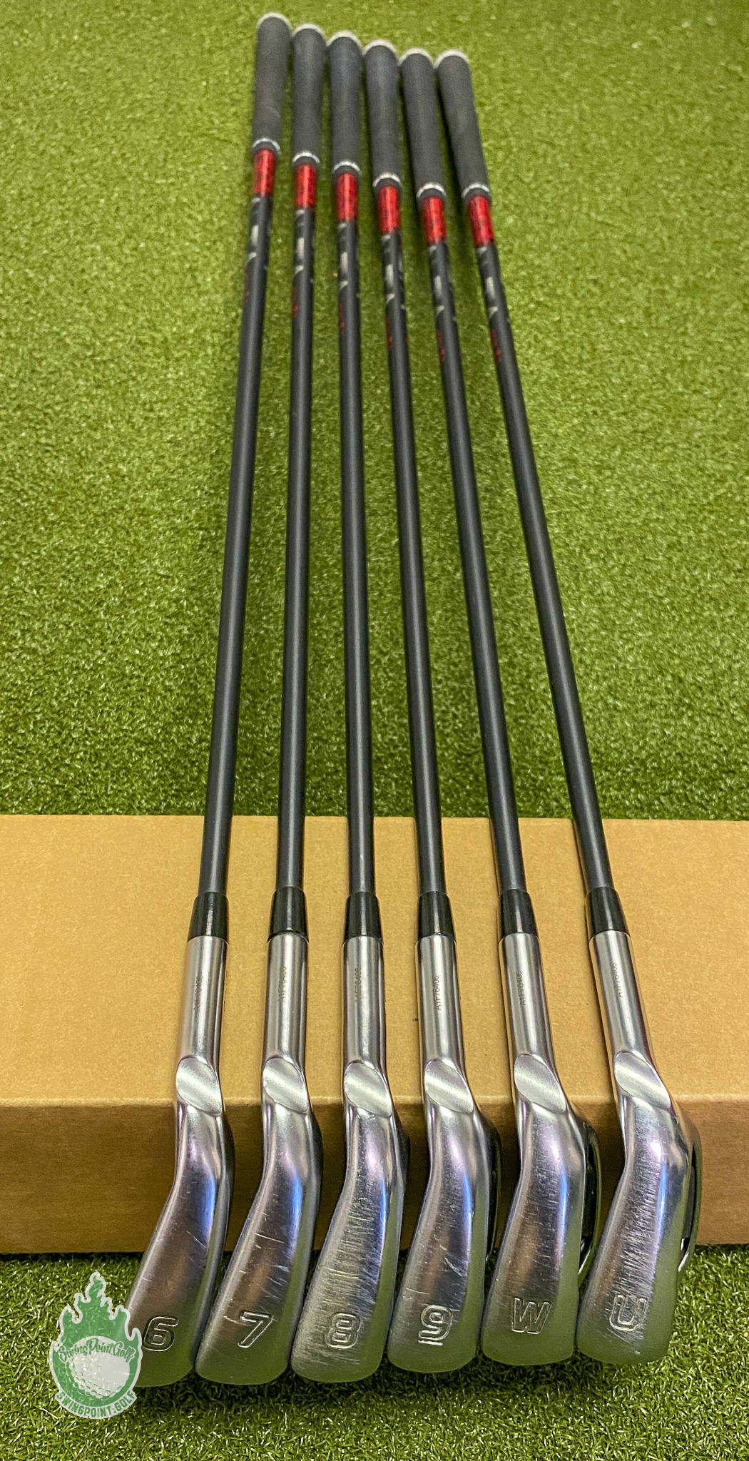 Ping Orange Dot G410 Irons 6-PW/UW ALTA CB AWT Senior Flex Graphite ...