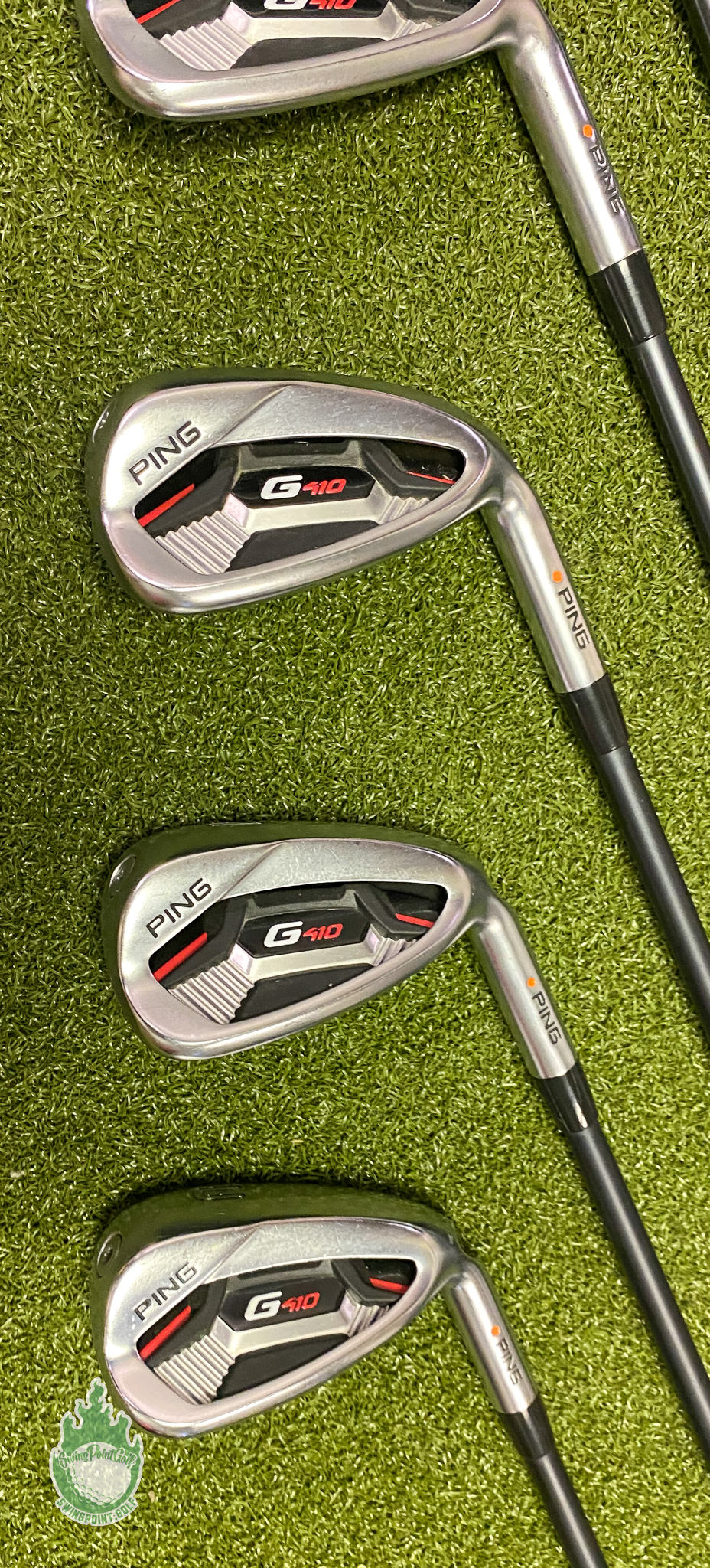 Ping Orange Dot G410 Irons 6-PW/UW ALTA CB AWT Senior Flex Graphite Golf Set · SwingPoint Golf®