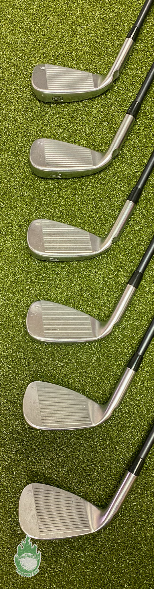 Ping Orange Dot G410 Irons 6-PW/UW ALTA CB AWT Senior Flex Graphite ...