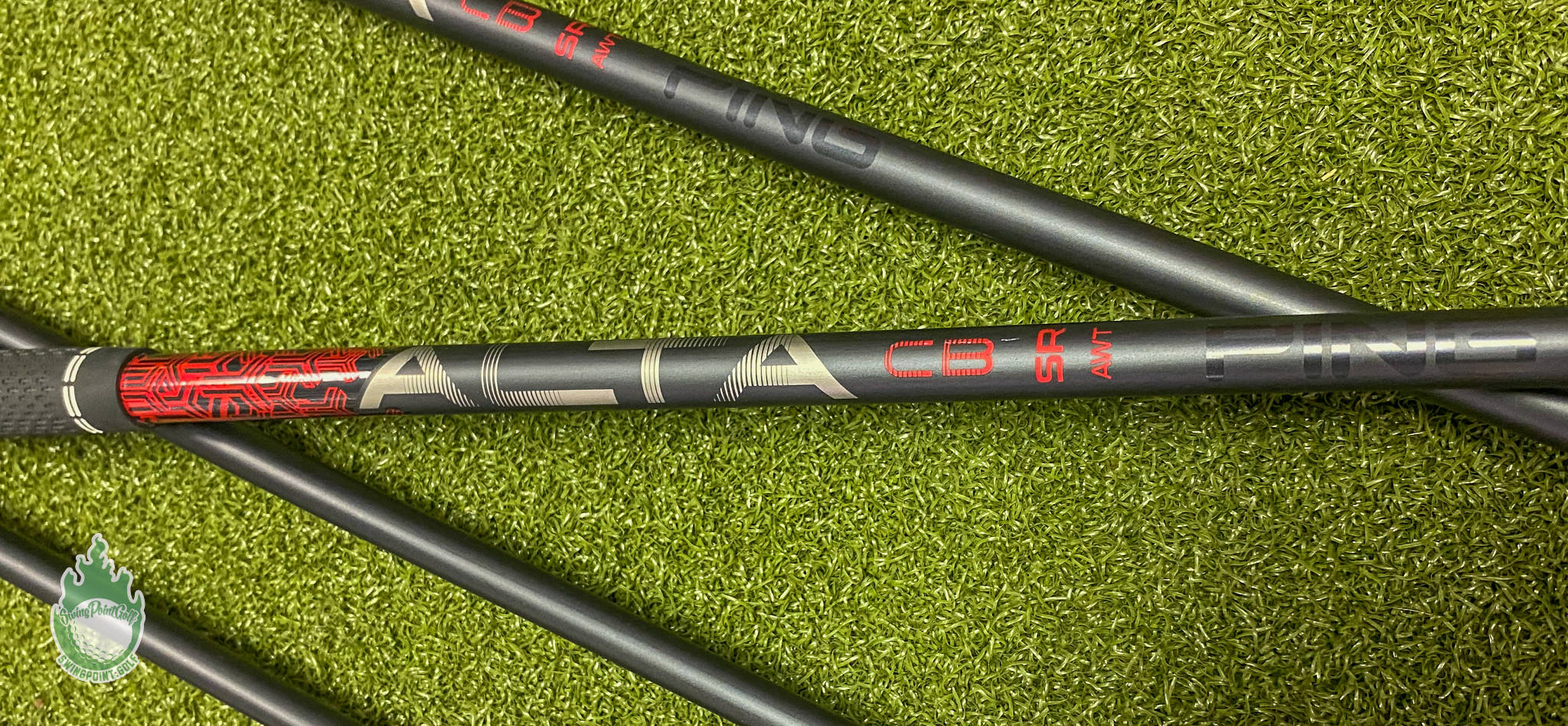 Ping Orange Dot G410 Irons 6-PW/UW ALTA CB AWT Senior Flex Graphite ...