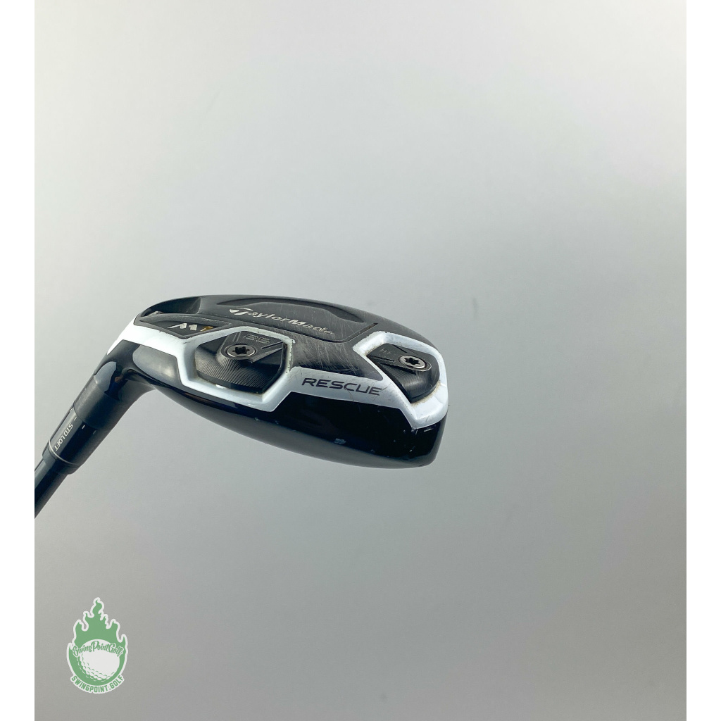Used LH 2016 TaylorMade M1 Rescue 4 Hybrid 21* 80g Stiff Graphite Golf ...