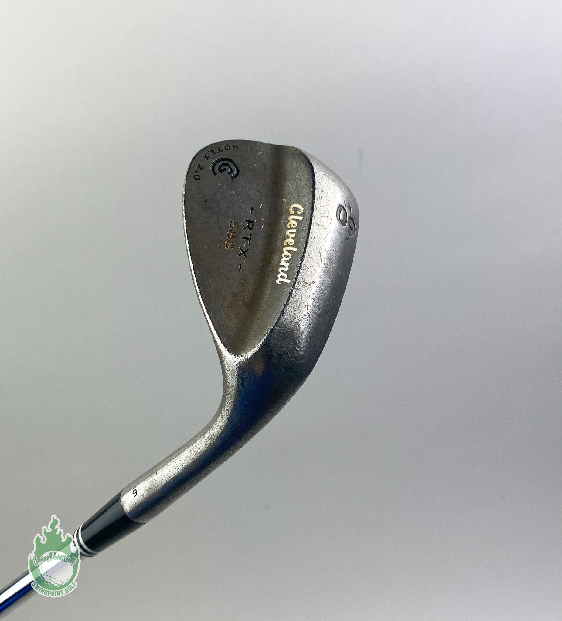 Cleveland 588 RTX Rotex 2.0 Face RAW Wedge 60*-06 Wedge Flex Steel Golf ...