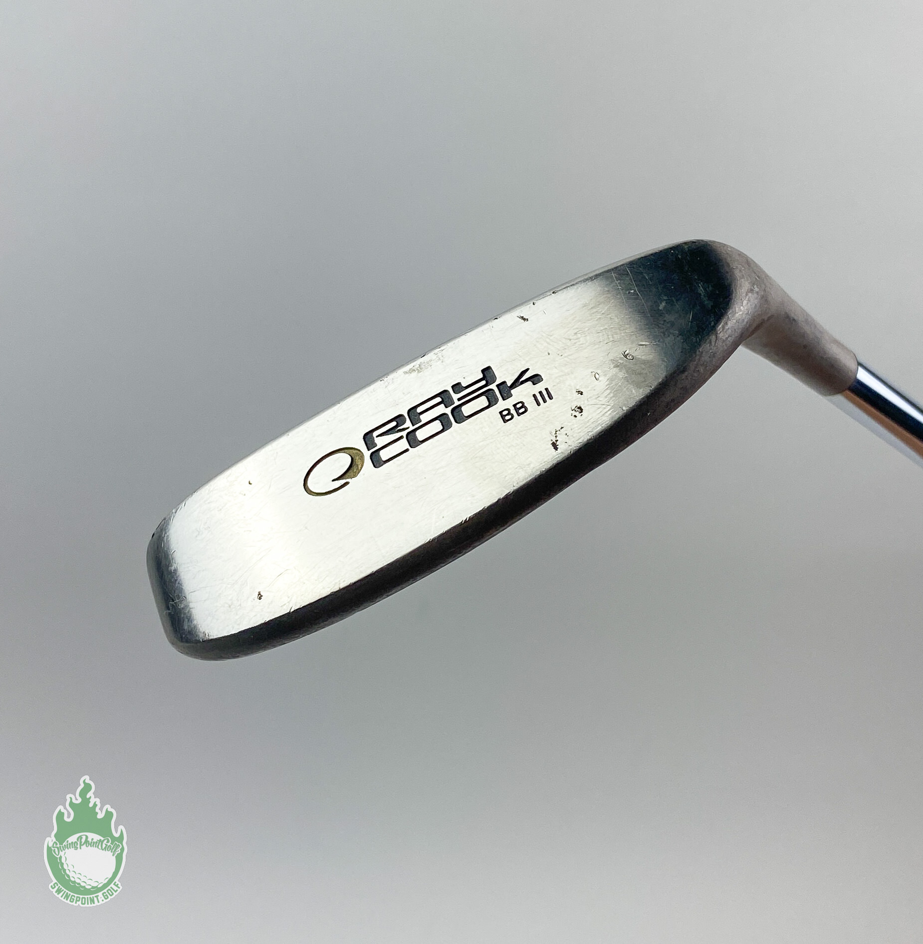 Used RH Ray Cook Billy Baroo BB III Heel Shafted Blade 35" Putter Steel ...