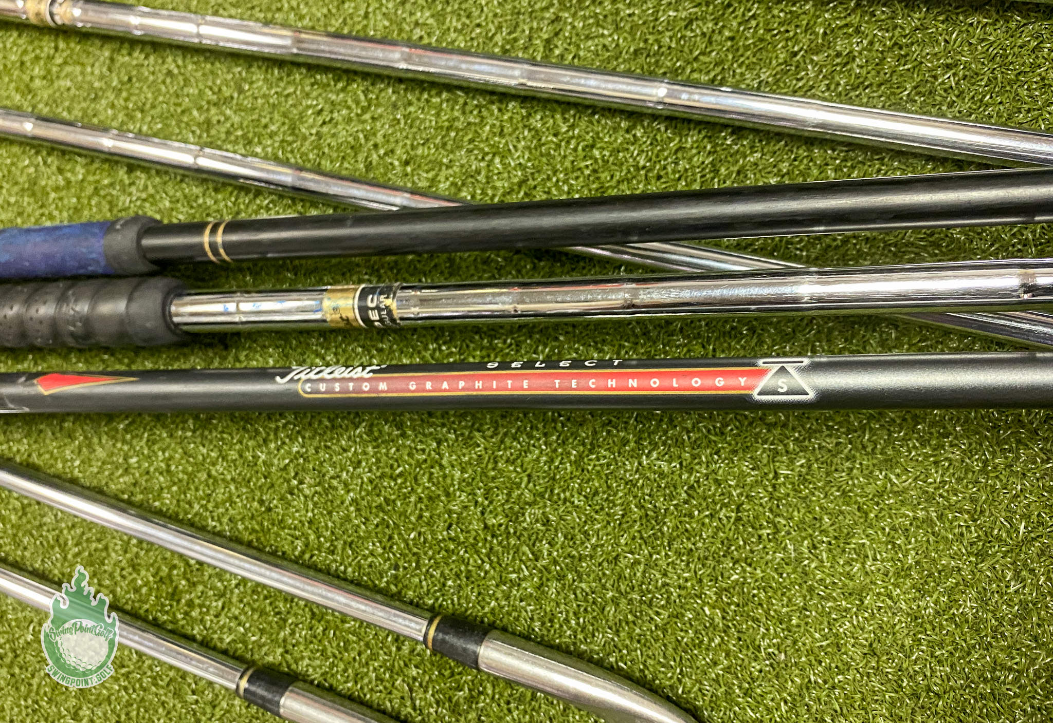 Used RH Titleist DCI Black 962B Irons 2-PW Regular Flex Steel Golf Club ...