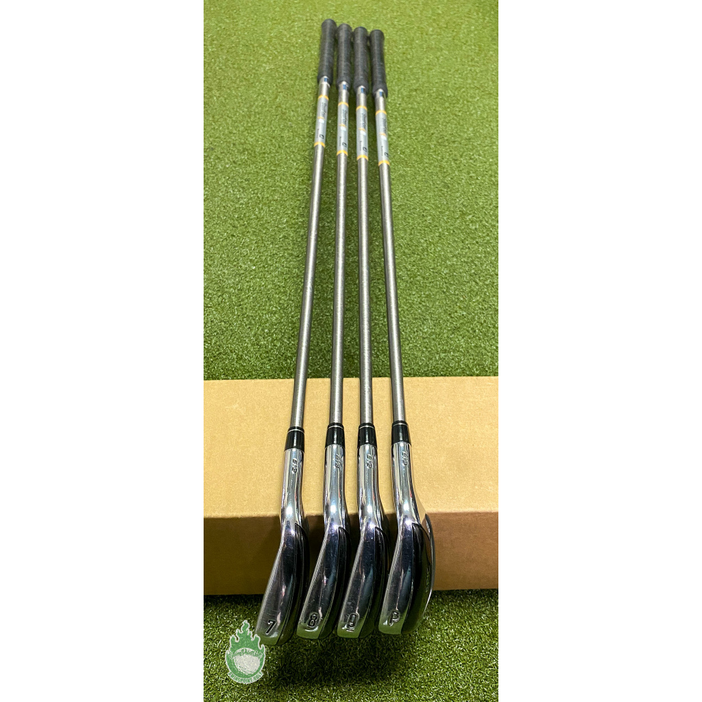 Used Callaway Epic Forged Irons 7-PW SteelFiber 80g Regular Graphite ...