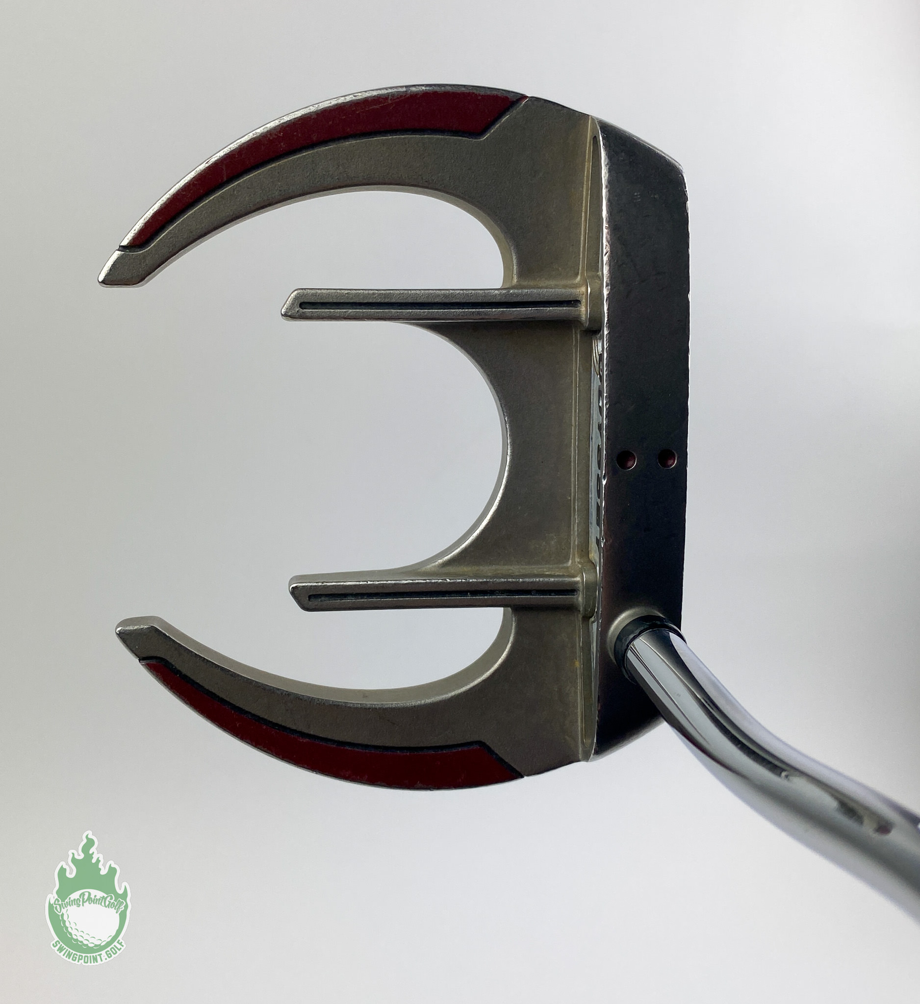 Used LEFT Handed Odyssey White Hot XG Sabertooth 35" Putter Steel Golf ...