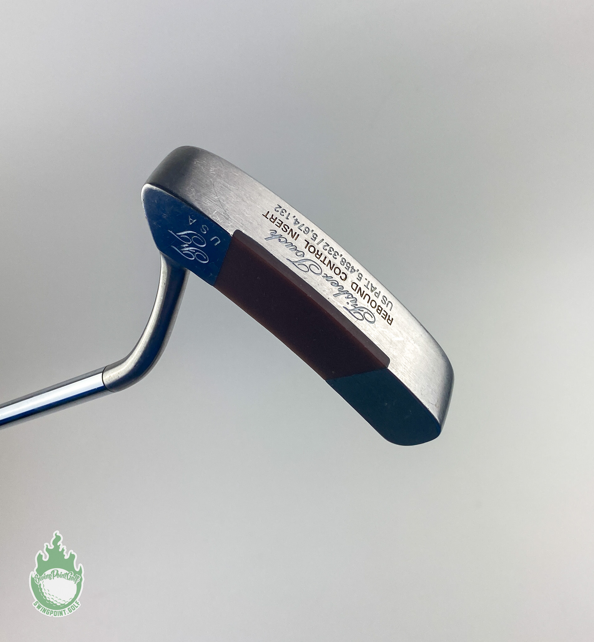 Used RH Fisher Touch Rebound Control Insert 35" Putter Steel Golf Club ...