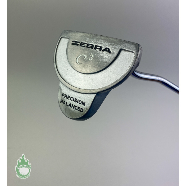Used Right Handed RAM Zebra C3 35" Putter Steel Golf Club · SwingPoint ...