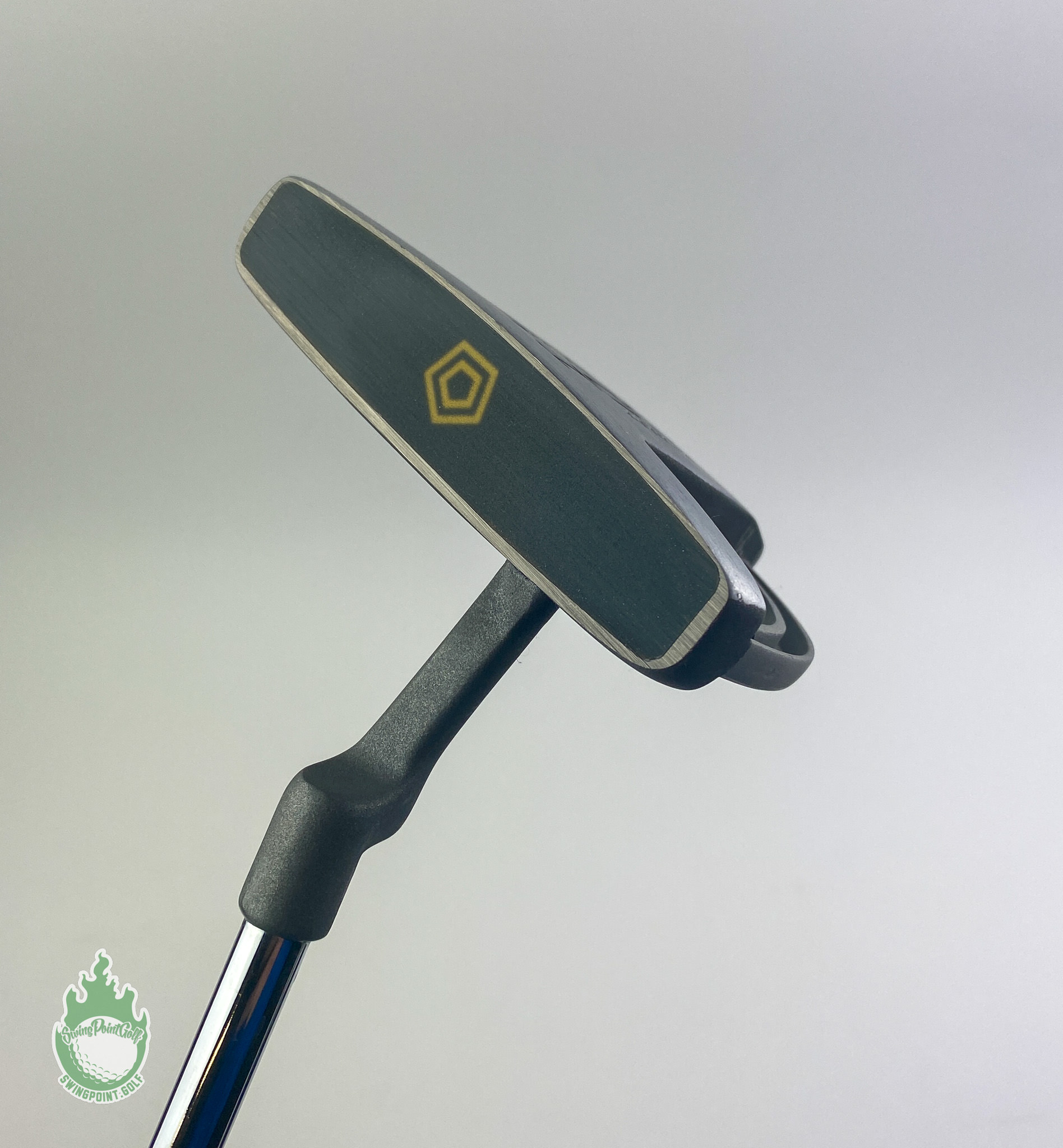Used LEFT HANDED Dunlop DDH Steel Mallet Putter Golf Club · SwingPoint ...