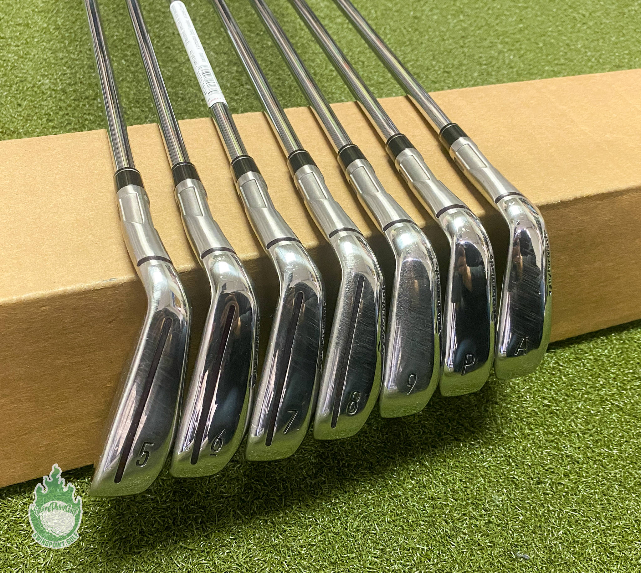 Used TaylorMade Sim 2 Max OS Irons 5-PW/AW MAX MT 85g Regular Steel ...