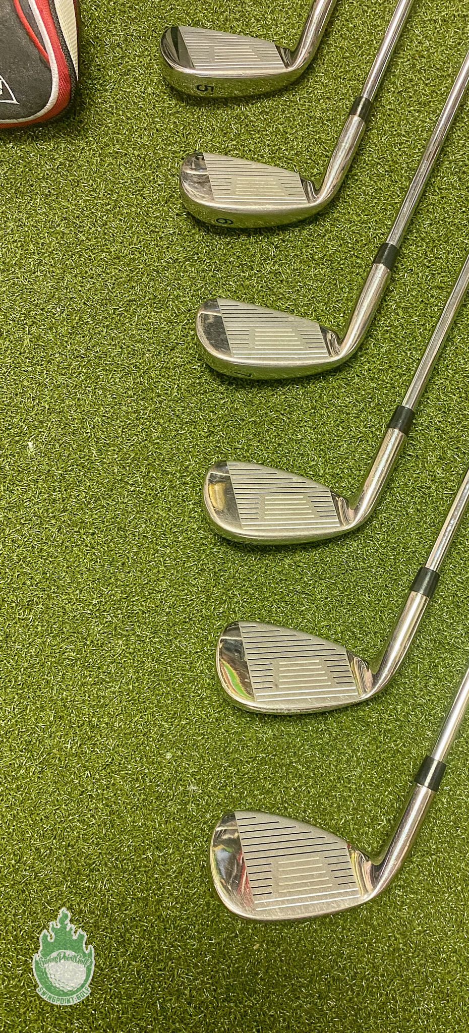 Used Right Handed MaxFli Black MAX Irons 4H 5-PW Regular Flex Steel ...