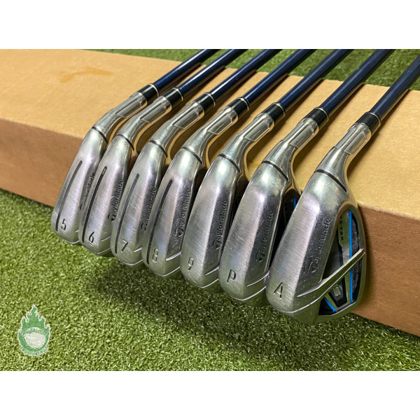Used TaylorMade Sim Max OS Irons 5-PW/AW Ventus 6-R Regular Graphite ...
