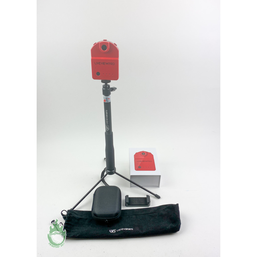Used in Box Live View Pro Golf Camera With Stand & Case – SwingPoint Golf®