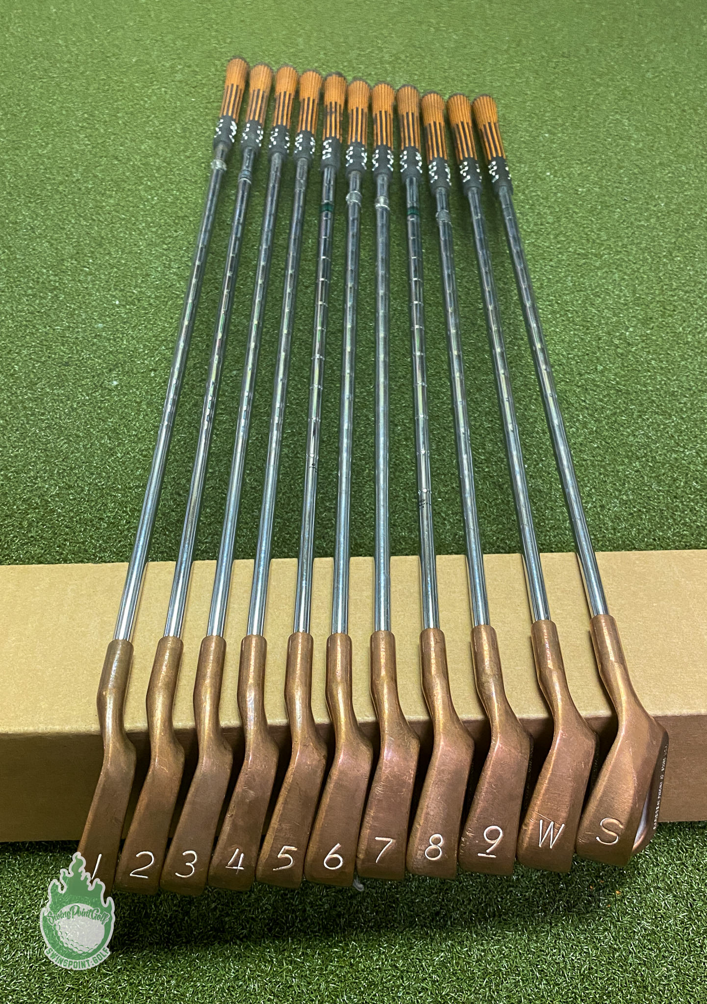 Used RH Ping Red Dot Eye 2 Beryllium Copper Irons 1-PW/SW Stiff Steel Golf Set · SwingPoint Golf®