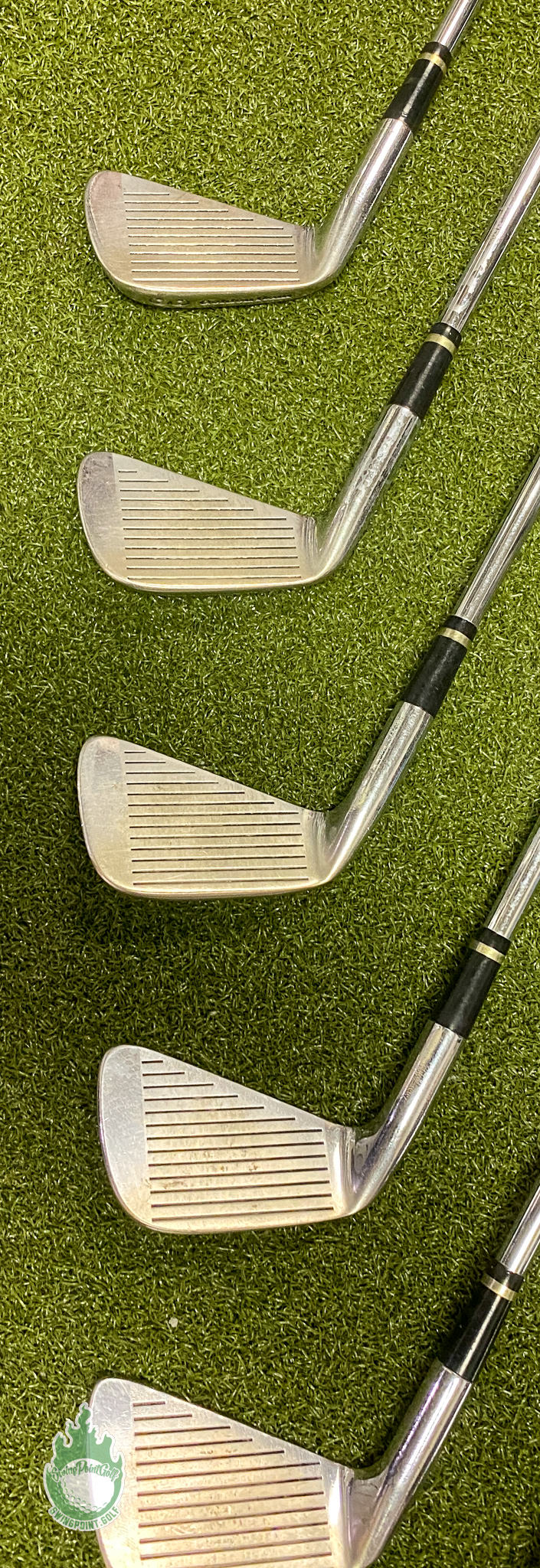 Used RH Golden Ram Tour Grind Axial Irons 3-PW 6.5 Stiff Steel Golf ...