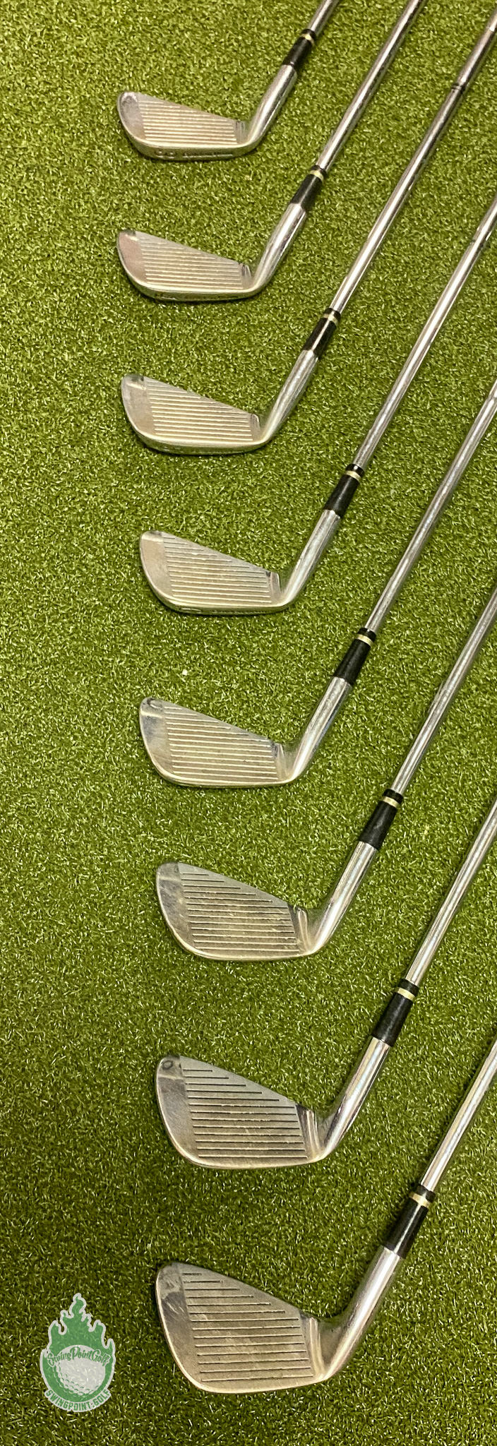 Used RH Golden Ram Tour Grind Axial Irons 3-PW 6.5 Stiff Steel Golf ...