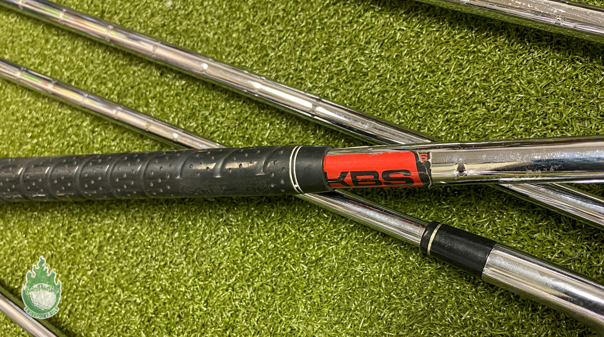 Used RH TaylorMade R11 Irons 3-9 KBS Tour Stiff Flex Steel Golf Club ...