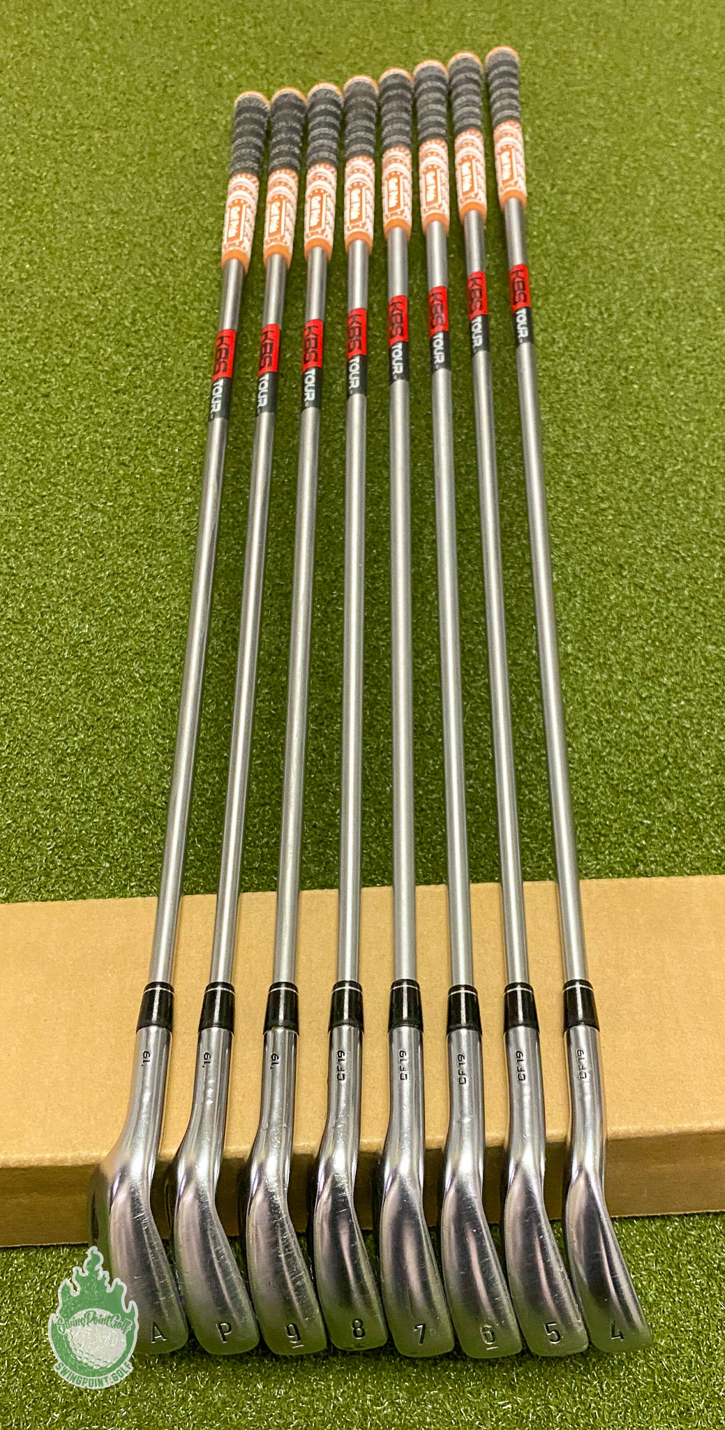 LH Callaway APEX Forged '19/CF19 Irons 4-PW/AW C-Taper 125g Stiff+ ...