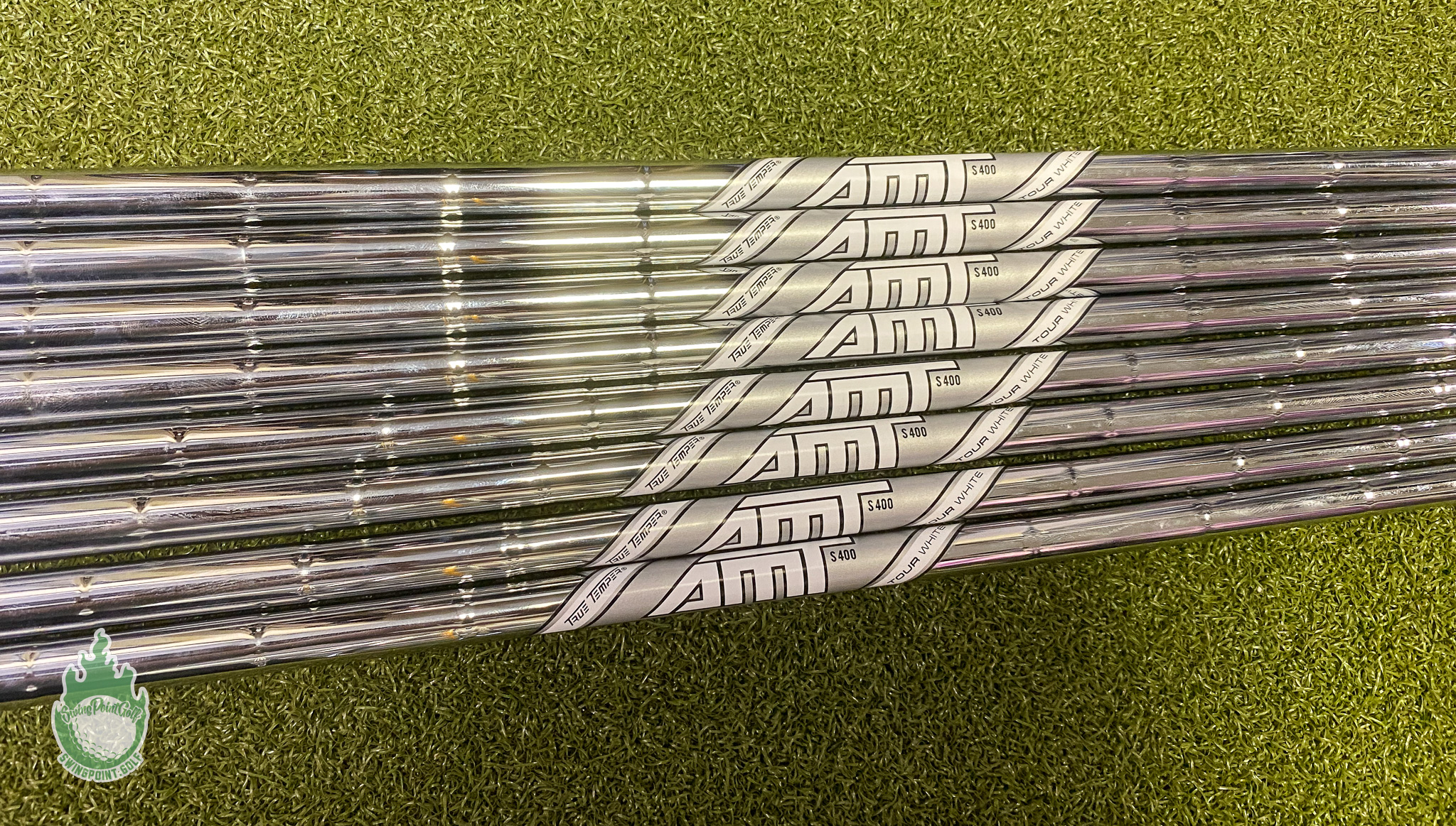 8 New True Temper AMT Tour White Shafts 106-130g S-Flex S400 .355 Taper ...