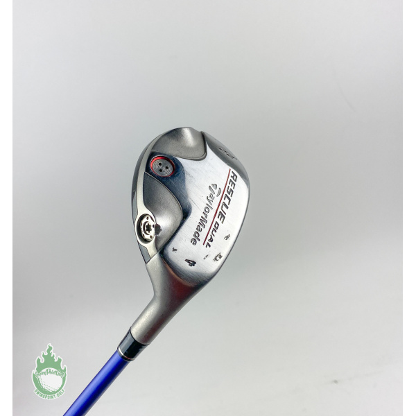 Used Right Handed TaylorMade Rescue Dual 4 Hybrid 22* Regular Flex ...