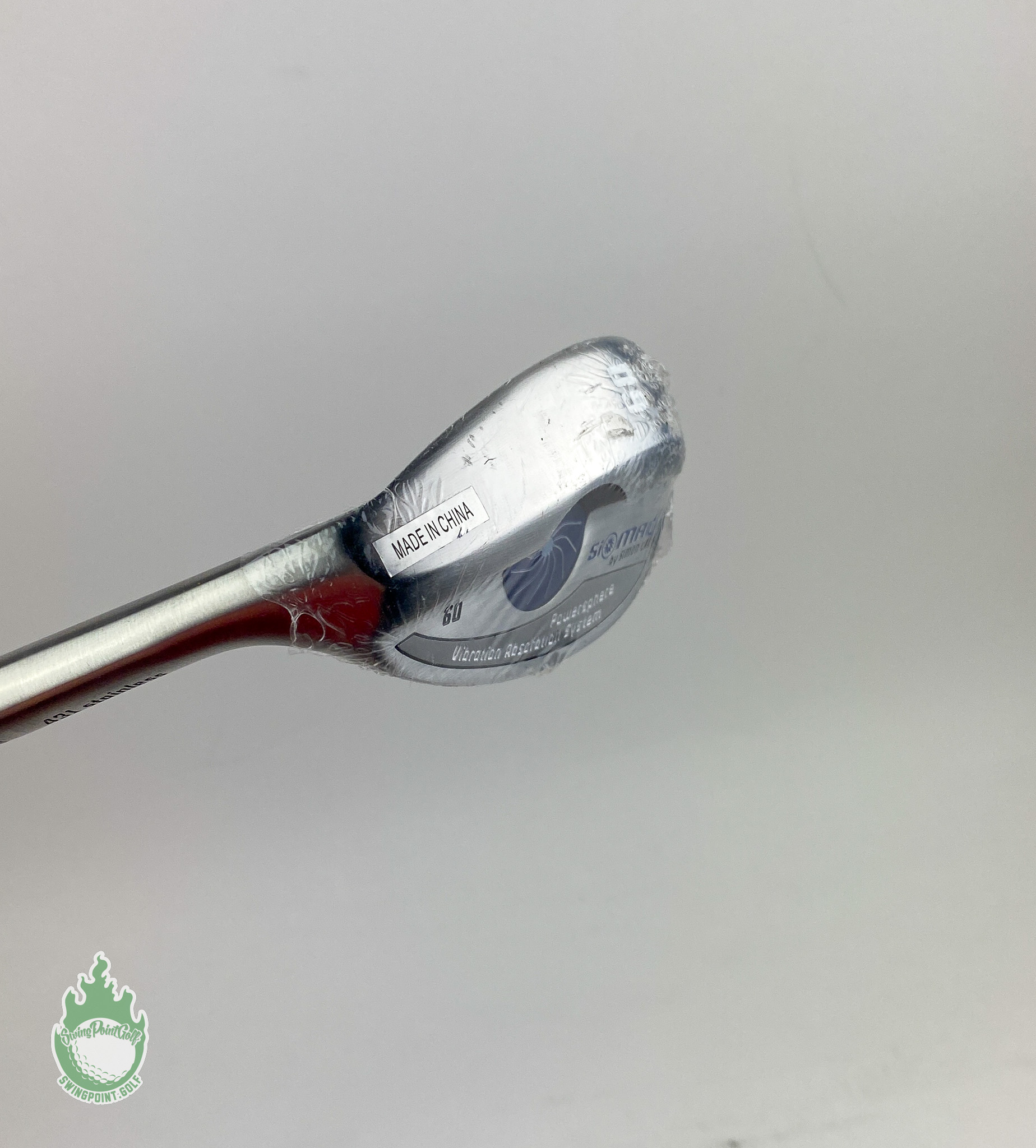 New LEFT Simon Golf Si Mac Powersphere Wedge 60* Wedge Flex Steel Golf ...
