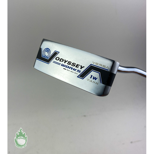 Used RH Odyssey Works Versa Tank 1W 38" Wrist Lock Putter Steel Golf ...