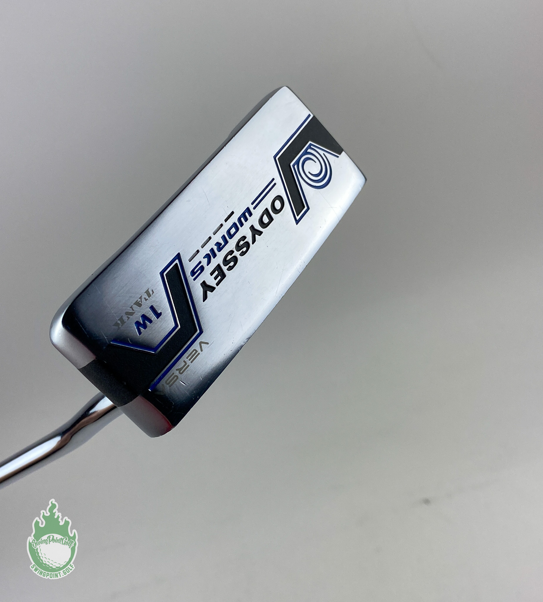 Used RH Odyssey Works Versa Tank 1W 38" Wrist Lock Putter Steel Golf ...