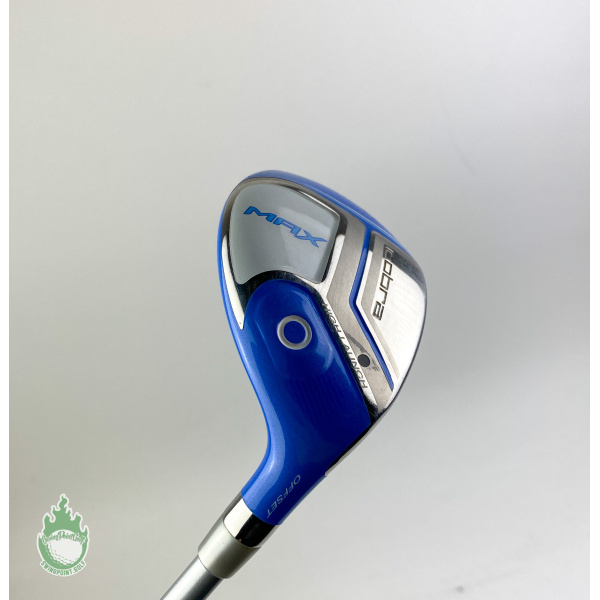Used RH Cobra Max 5H Hybrid 26* Ladies Flex 50g White Tie Graphite Golf ...
