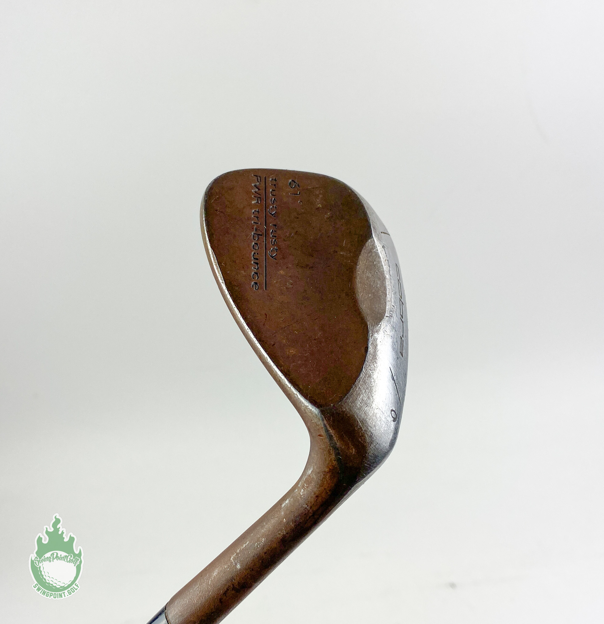 Used RH Cobra Trusty Rusty 61* PWR Tri Bounce Wedge Flex Steel Golf ...