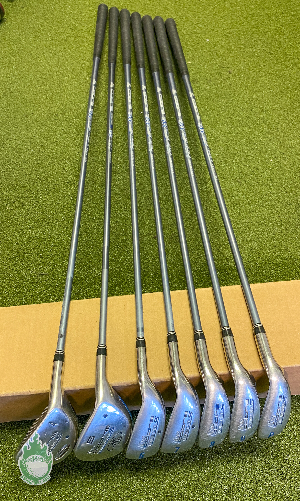 Used RH King Cobra Transition S Irons 4H 5H 6-PW 50g Ladies Graphite Golf Set · SwingPoint Golf®