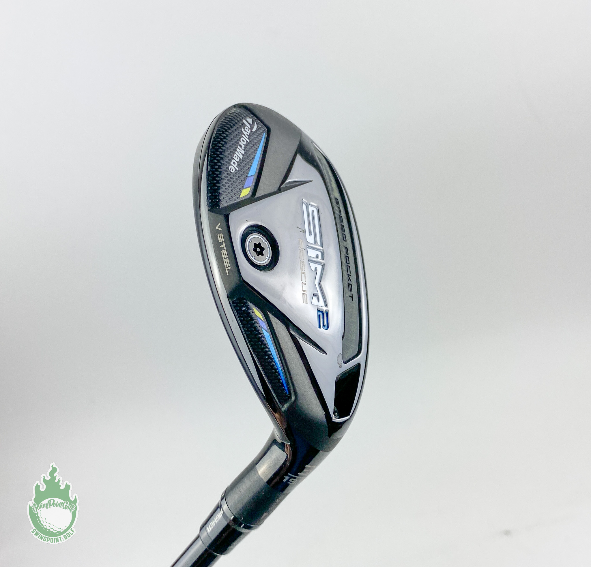 Used 2021 TaylorMade SIM 2 Rescue 3 Hybrid 19.5* Tensei 80g Stiff ...