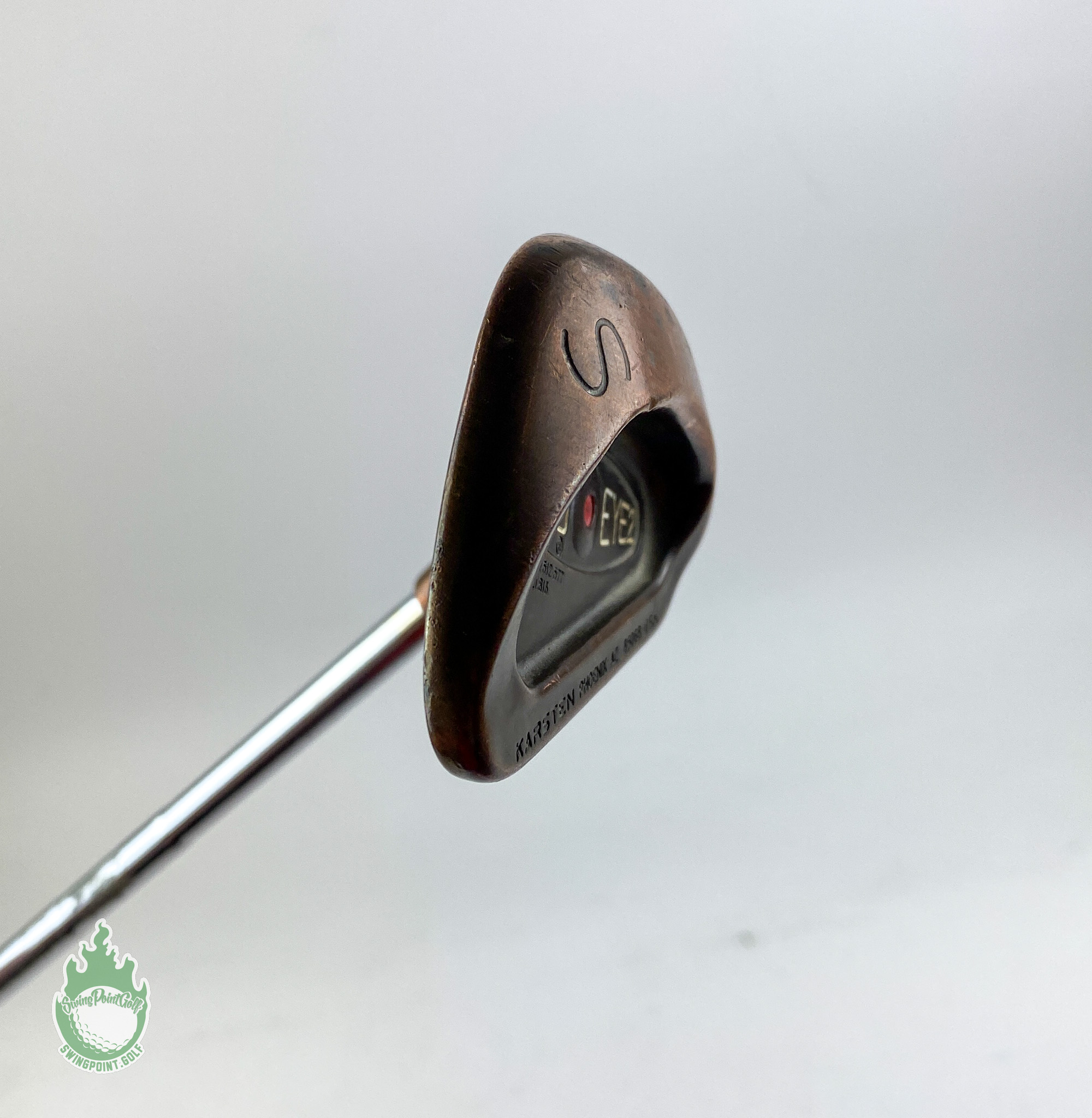 Used Ping Karsten Red Dot Ping Eye 2 Beryllium Copper Sand Wedge Steel Golf · SwingPoint Golf®