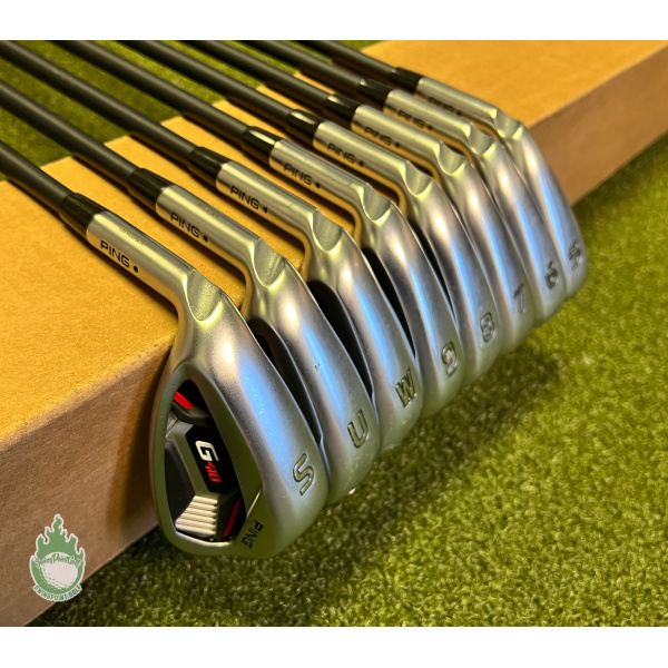 Used LH Ping Black Dot G410 Irons 5-PW/UW/SW ALTA AWT Regular Graphite Golf Set · SwingPoint Golf®