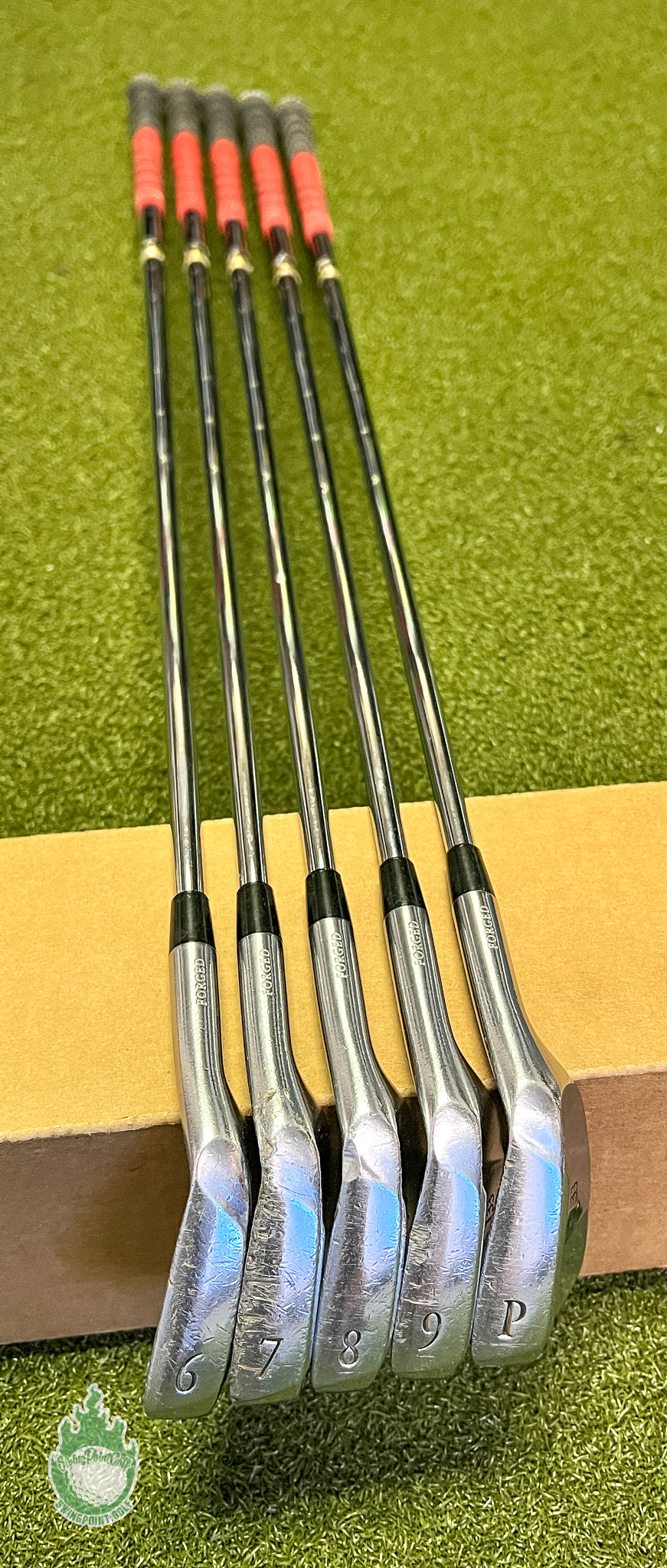 Used Bridgestone J33 CB/MB Forged Irons 6-PW R300 Regular Flex Steel Golf Set · SwingPoint Golf®