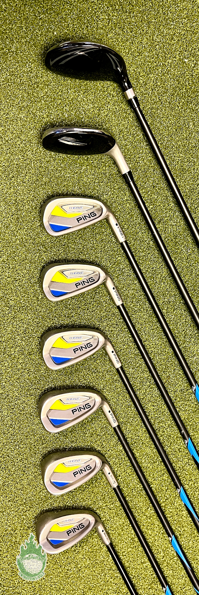 Used RH Ping Thrive Junior (60″-64″ Tall) Youth Golf Club Set 8 Club ...
