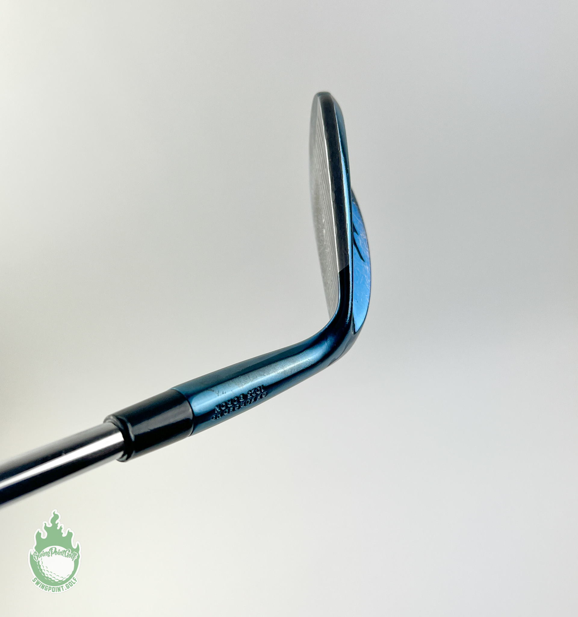Used RH Mizuno T20 Blue Ion Wedge 58*-12 AMT X100 X-Stiff Flex Steel ...