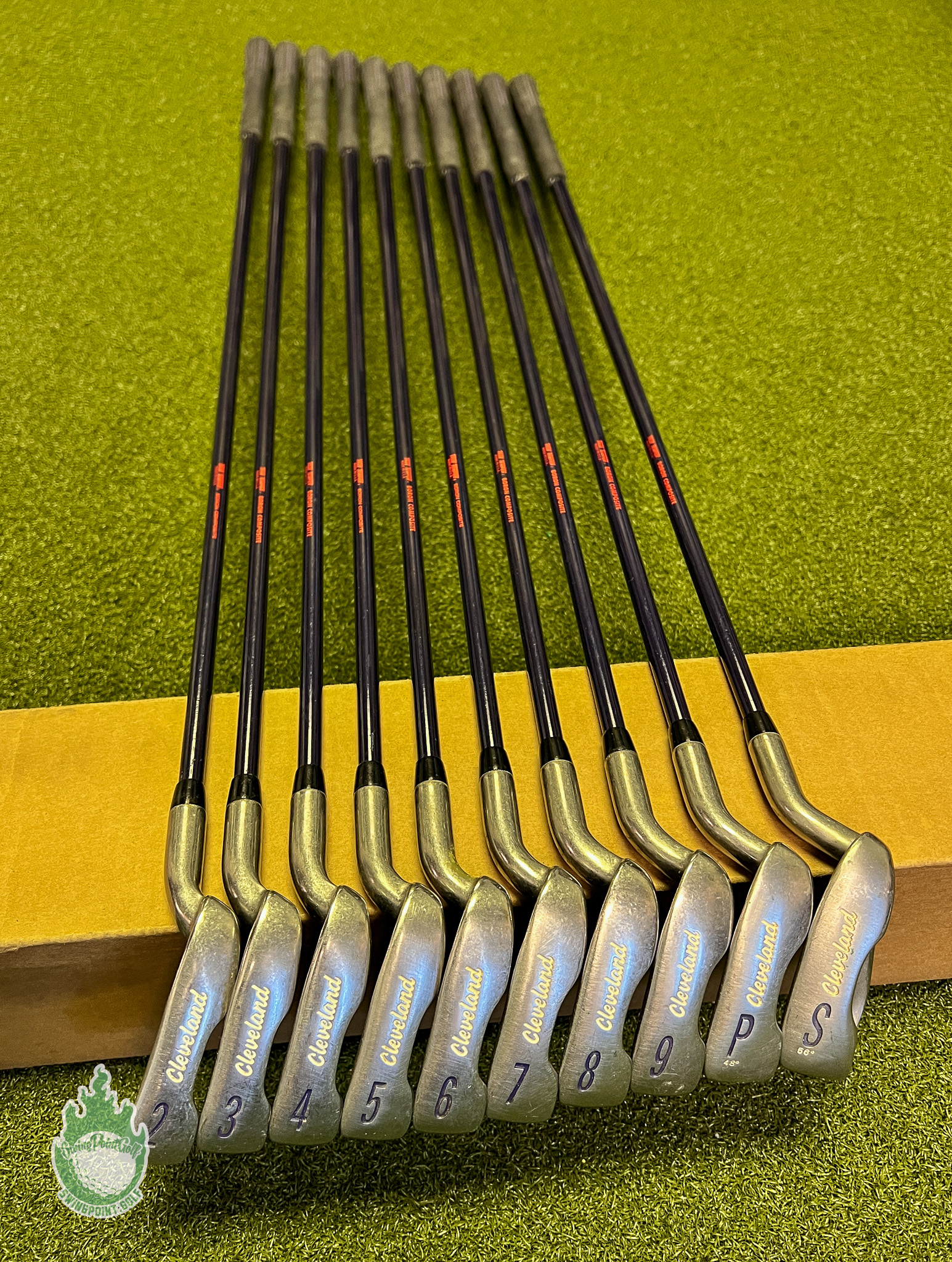 Used RH Cleveland VAS 792 Irons 2-PW/SW Regular Flex Graphite Golf Club Set · SwingPoint Golf®