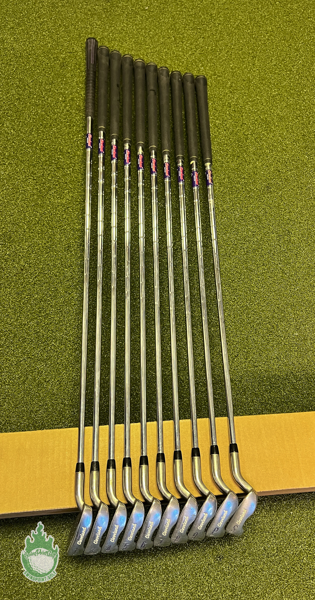 Used Right Handed Cleveland VAS 792 Irons 1,3-PW/SW Uniflex Steel Golf Club Set · SwingPoint Golf®