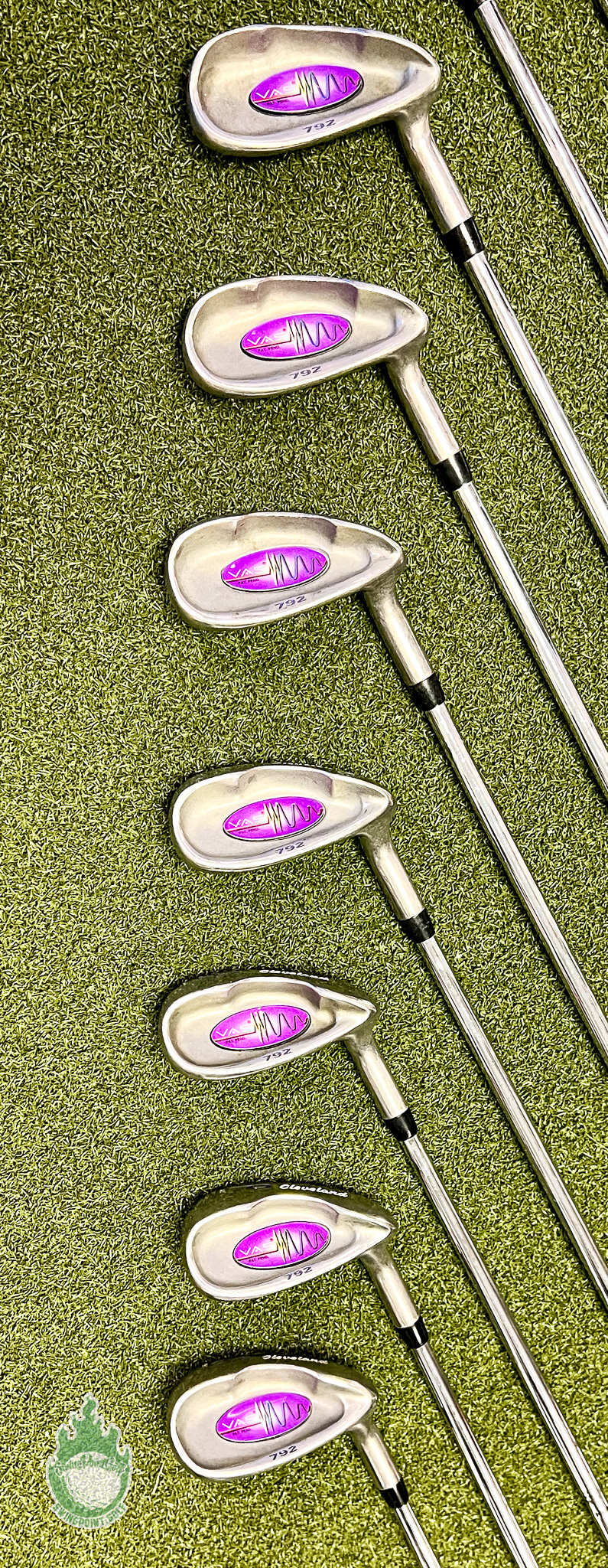 Used Right Handed Cleveland VAS 792 Irons 1,3-PW/SW Uniflex Steel Golf Club Set · SwingPoint Golf®