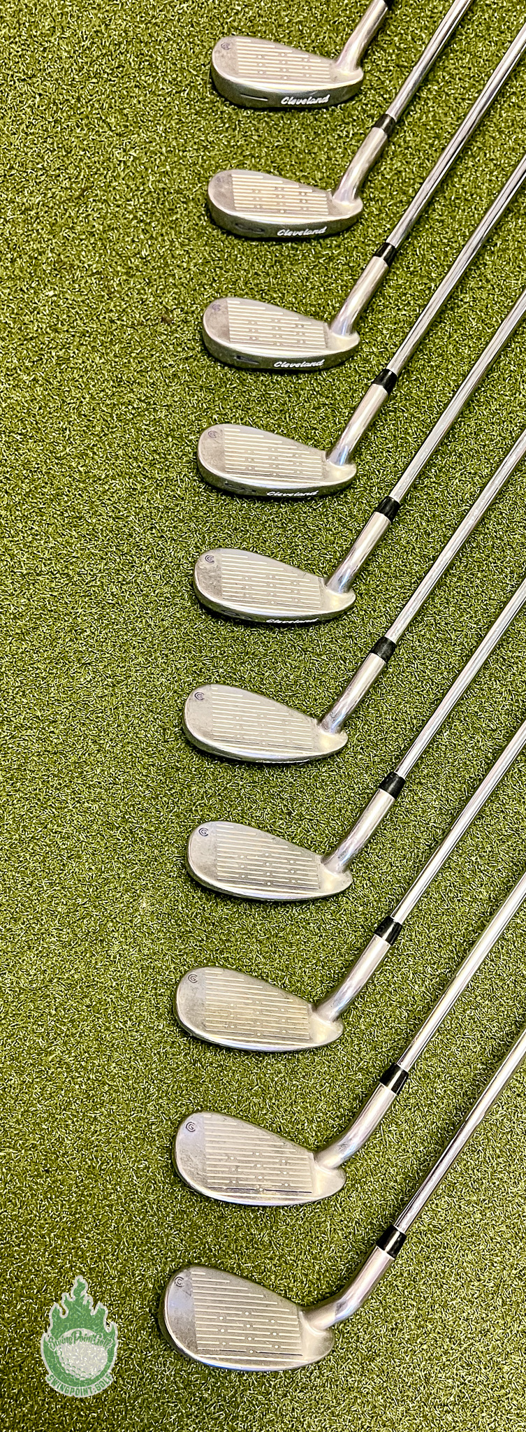 Used Right Handed Cleveland VAS 792 Irons 1,3-PW/SW Uniflex Steel Golf Club Set · SwingPoint Golf®