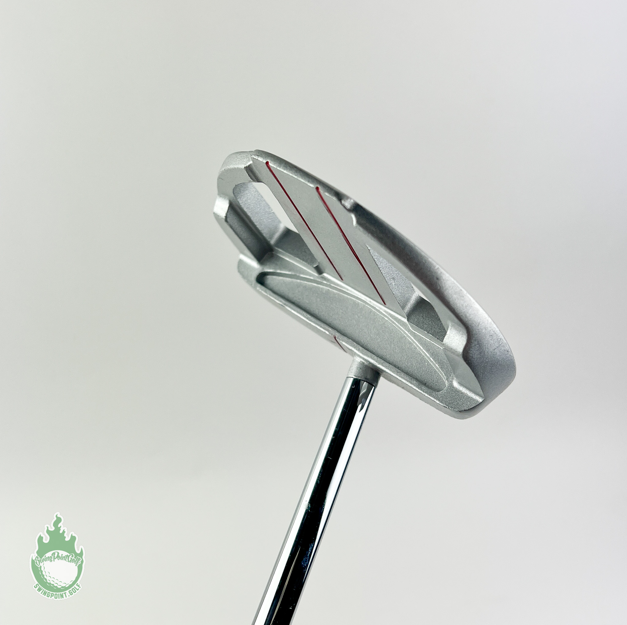 Used Right Handed Tiger Shark Hammerhead 34″ Mallet Putter Steel Golf ...