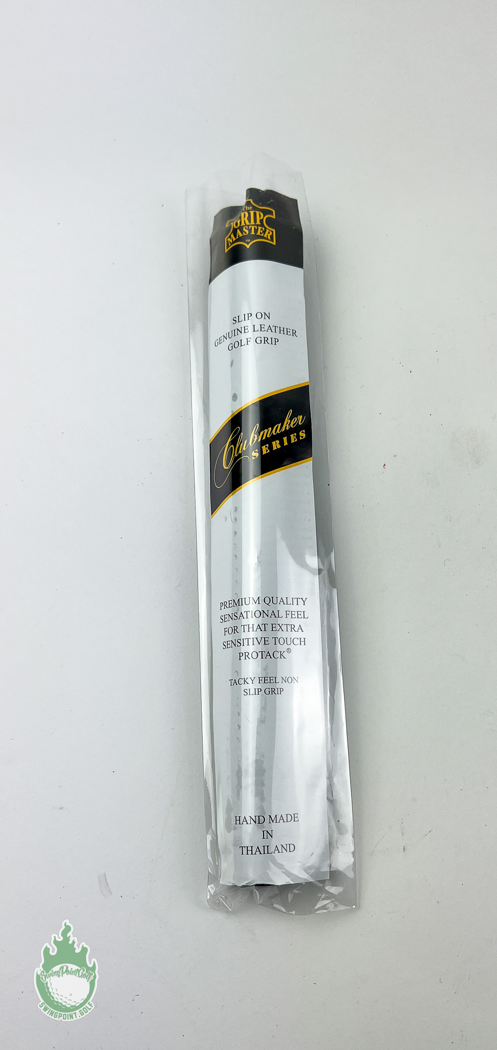 New Grip Master Genuine Kangaroo Leather Stitchback Black Golf Grip ...