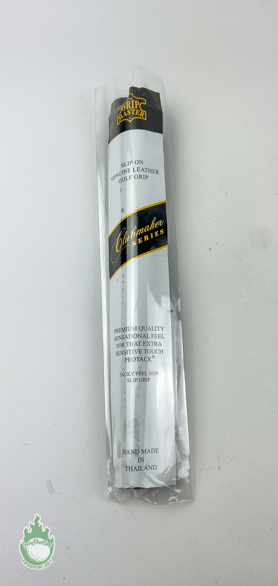 New Grip Master Genuine Kangaroo Leather Stitchback Black Golf Grip ...