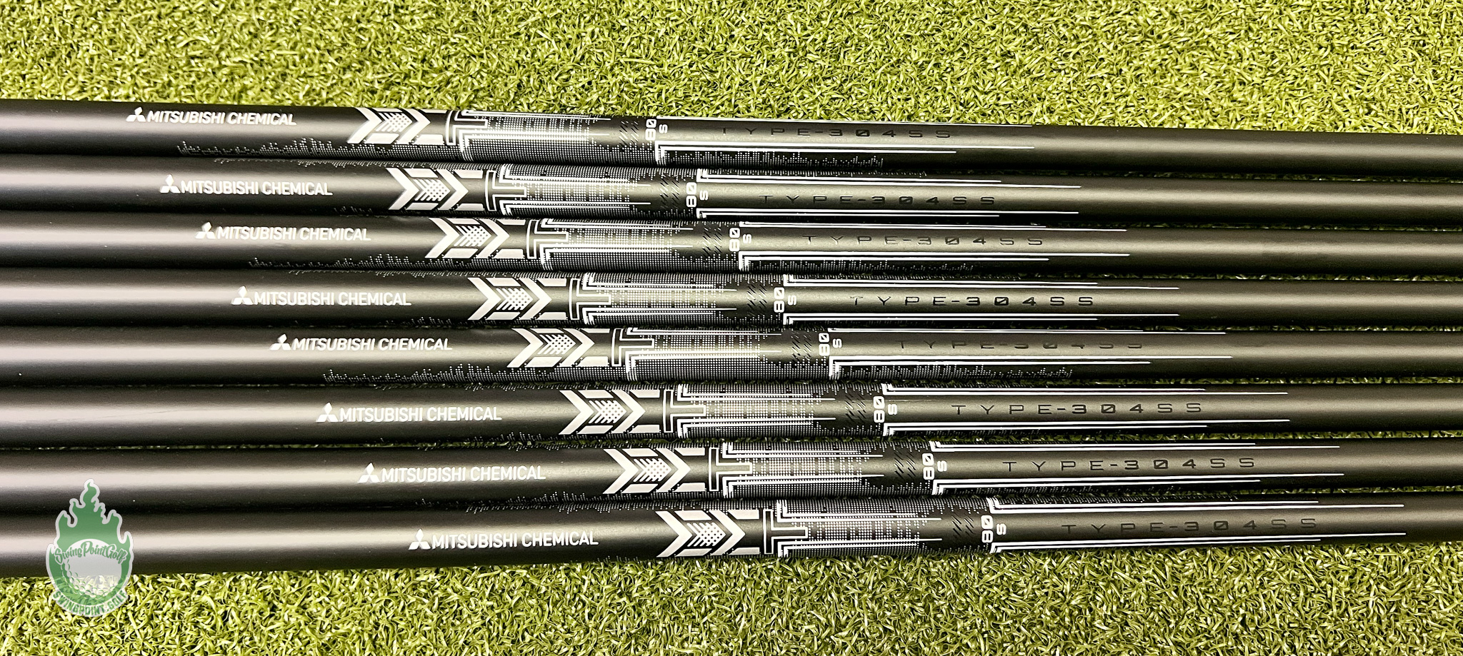 Used Mitsubishi Chemical MMT 86g Stiff Graph Iron Shafts 3-PW .370 ...