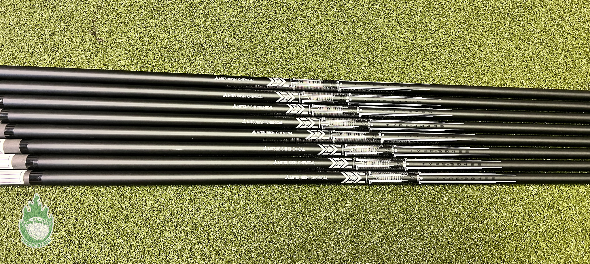Used Mitsubishi Chemical MMT 86g Stiff Graph Iron Shafts 3-PW .370 ...