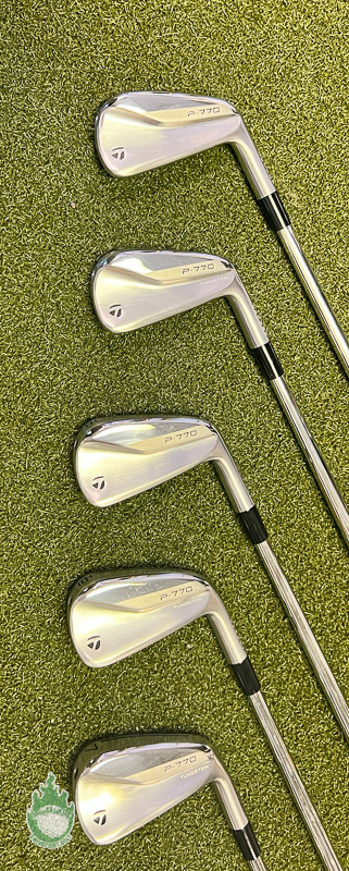 New RH 2020 TaylorMade P-770 Forged Irons 3-PW Tour 120 X-Stiff Steel ...