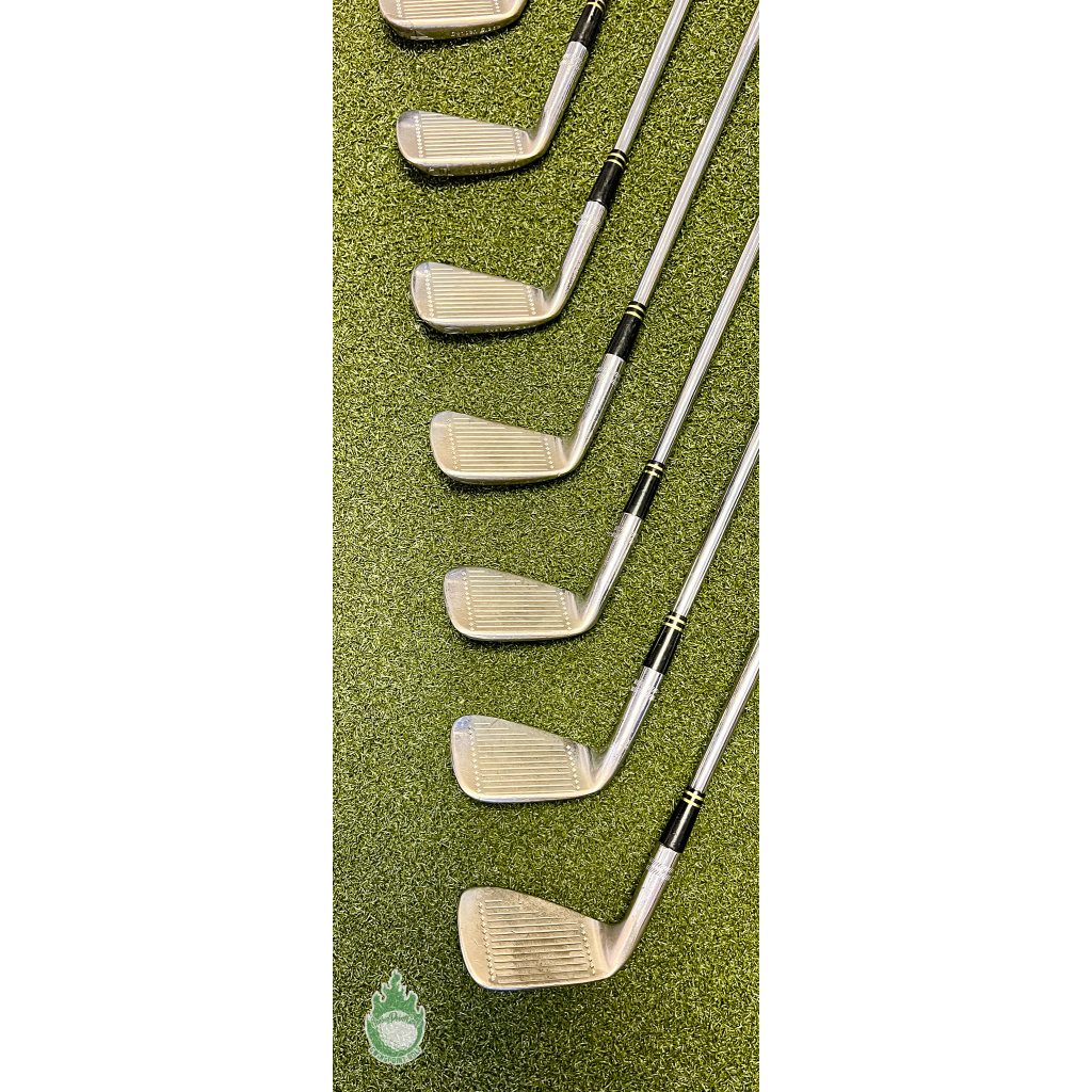 Used RH H&B PowerBilt Scotch Blade Irons 2-PW S200 Stiff Steel Golf ...