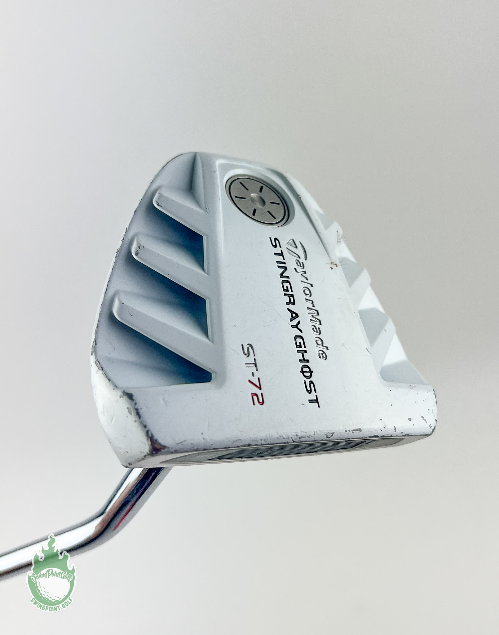 Used Right Handed TaylorMade Stingray Ghost 34" Putter Steel Golf Club ...